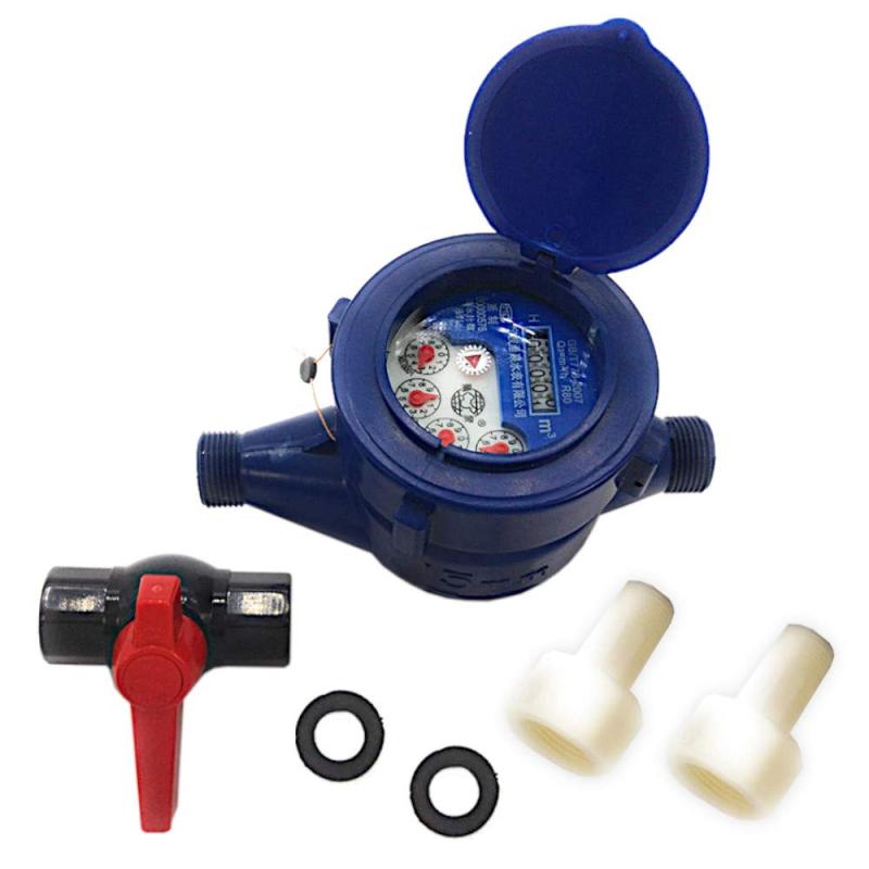 bath&amp;bath 水道メーター プラスチック製 簡易 子メーター 水道量 水量計 庭水 洗車 家庭菜園 農業 船舶 魚運搬 用 1/2バルブ 付き庭水 洗車 家庭菜園 農業 船舶 魚運搬 に適したプラスチック製水道メーターです。各...