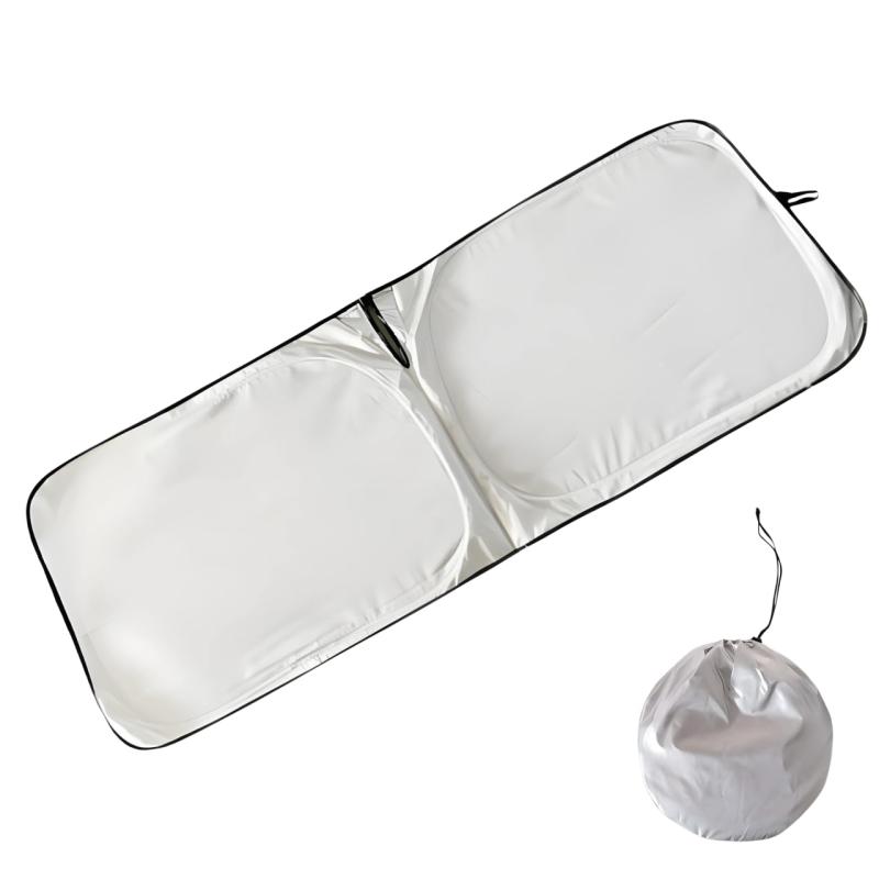 Jeep サンシェード フロント 日除け 遮光 サンバイザー 145×52cm 折りたたみ式 ラングラー カーサンシェード 暑さ対策 紫外線カット【専用設計】このJeep専用サンシェードは、JKラングラーおよびJLラングラーに完璧にフィット...