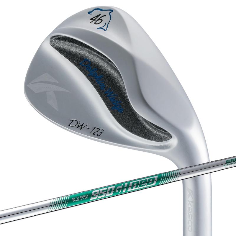 キャスコ ドルフィンウェッジ DW-123 N.S.PRO 950GH neo WEDGE 46100ヤード以内を楽にワンピンに寄せる抜けが良い潜らない刺さらない跳ねない