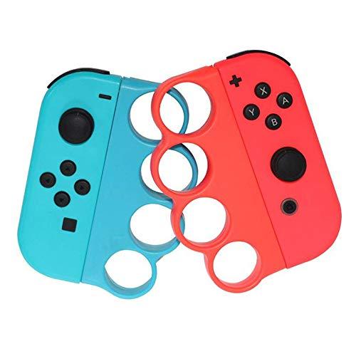 ZOYUBS フィットボクシング対応 コントローラー 大人と子供 向け Switch フィットボクシング対応 グリップ 2個セット (赤&amp;青)