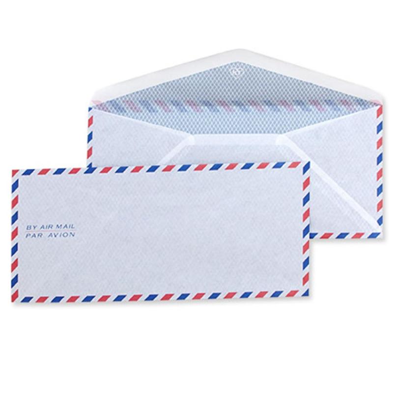 エアメール封筒/エアメール AIR MAIL 洋4封筒/洋4 定形 100枚 【41】サイズ 105×235mm100枚