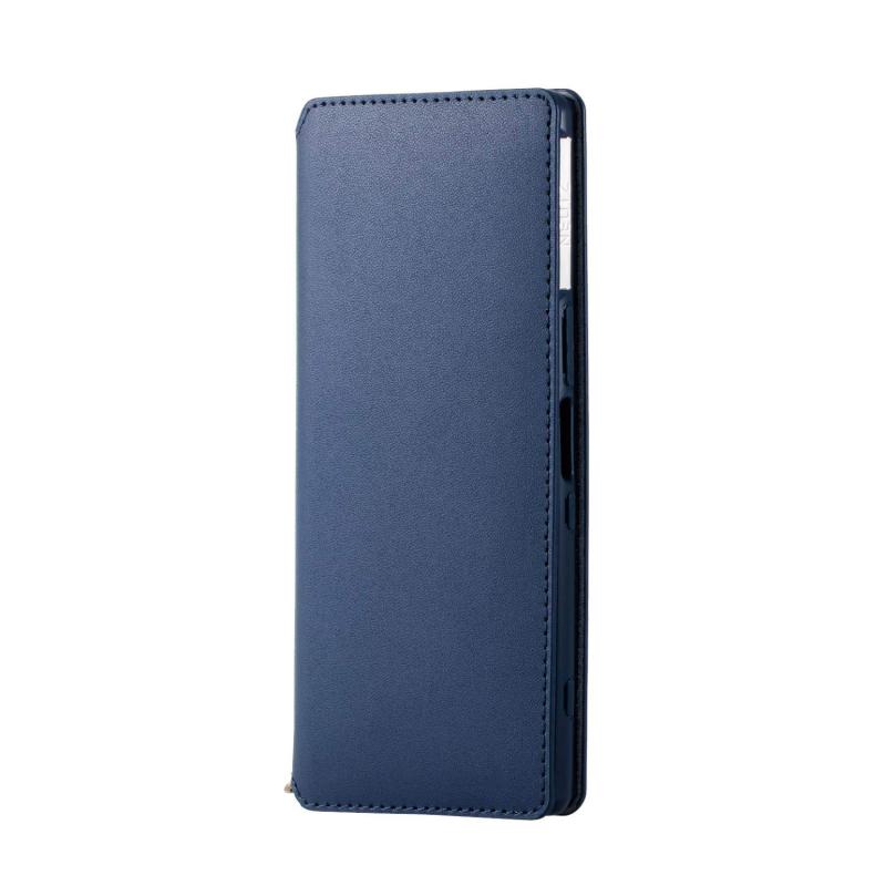 エレコム Xperia 1 ケース 手帳型 NEUTS ソフトレザー モダン×カジュアル [心地よいスタンダード] マグネット付き スタンド機能 Made for XPERIA