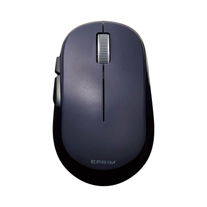 エレコム ワイヤレスマウス EPRIM 無線 3ボタン BlueLED