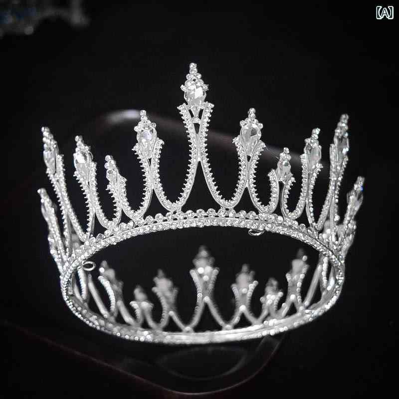 ・カテゴリ: ヘッドアクセサリー・スタイル: 韓国風・素材: 亜鉛合金・性別: 女性・デザイン: 花モチーフ・加工: メッキ・カラー展開: ホワイト・流行要素: 豪華