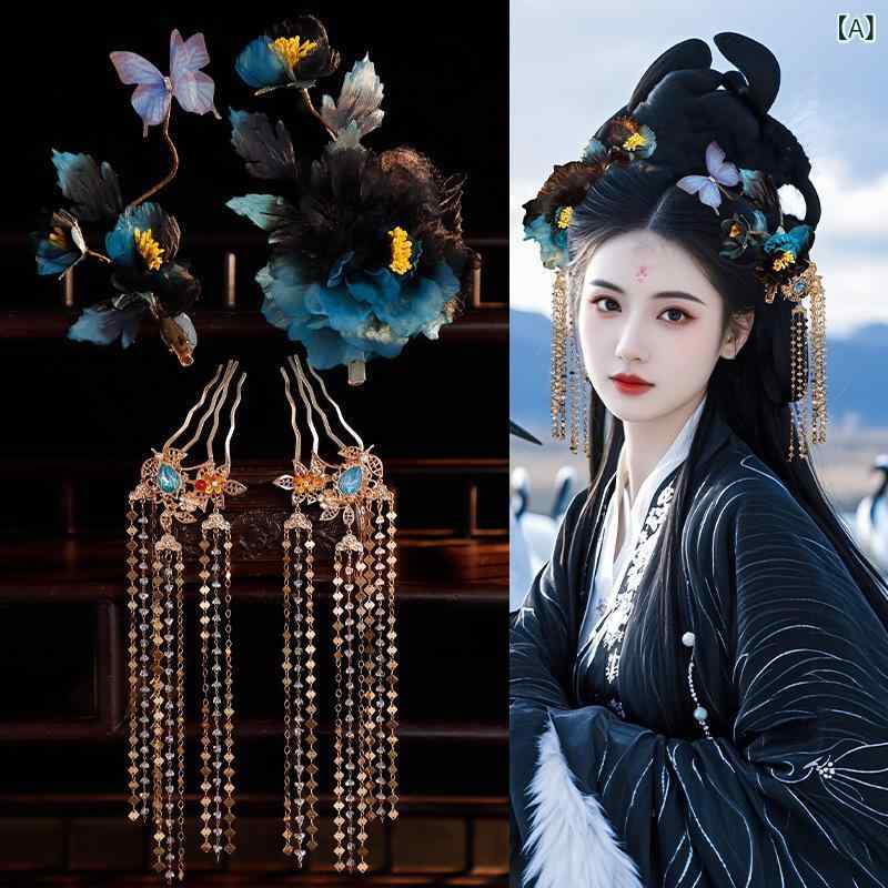 ・カテゴリ: ヘアアクセサリー・スタイル: 清新スイート・柄: 花・種類: バナナクリップ・主な素材: 合金・加工: ハンドメイド・対象: 女性