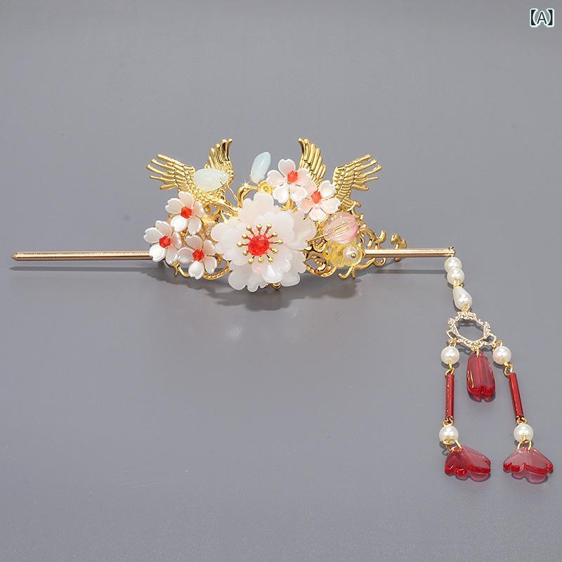 ・カテゴリ: ヘッドアクセサリー・スタイル: 復古・対象: 子供・デザイン: 花モチーフ・素材: アクリル・加工: 手作り・水晶: 白水晶・カラー展開: ルリ花赤、花赤、リボン赤、八弁花ピンク、青花、蓮花ピンク、蓮花紫、蓮花赤