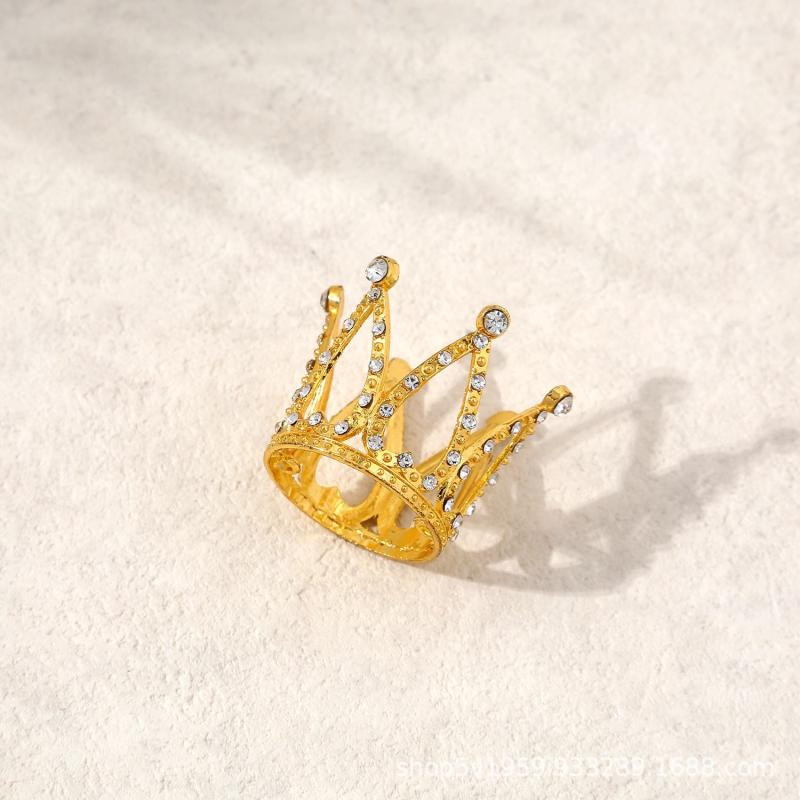 ・カテゴリ: 頭飾・スタイル: カートゥーン・対象: 子供・形状: 王冠・素材: 合金・水晶種類: 白水晶・カラー展開: 金色（ジルコニア付き）、銀色（ジルコニア付き）、ローズゴールド（ジルコニア付き）、金色（ジルコニアなし）、銀色（ジルコ...