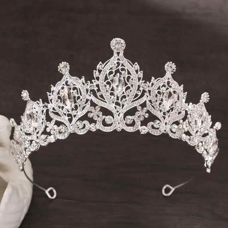 ・カテゴリ: ヘアアクセサリー・スタイル: 韓国風・対象: 女性・デザイン: 花柄・主な素材: 合金・加工: 電鍍・水晶種類: 白水晶・ギフトシーン: 結婚式、誕生日、祝日・カラー展開: 銀色、緑色、青色、赤色・流行要素: 韓国風、欧米風