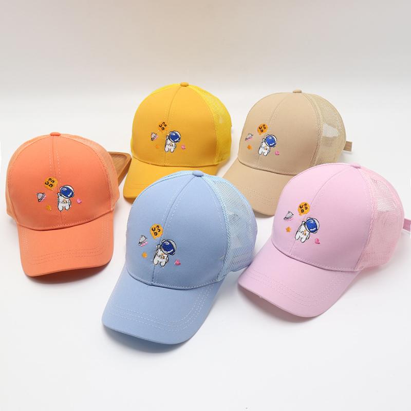 ・種類: ベースボールキャップ・カラー: ブルー, イエロー, ピンク, オレンジ, カーキ・サイズ: 3-15歳向け・つばのスタイル: カーブ・帽子のトップスタイル: ラウンド・機能: UVカット, 通気性, 日よけ・主生地成分: 100...