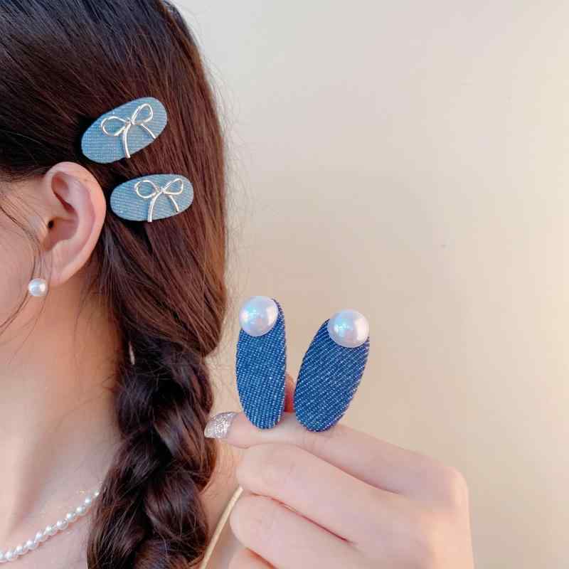・カテゴリ: ヘアアクセサリー・スタイル: 清新スイート・素材: 合金・装飾: パール・種類: BBクリップ・デザイン: ライン、ジオメトリック・カラー展開: 深藍パール、深藍星、深藍大蝶結、浅藍パール、浅藍大蝶結、浅藍星、浅藍小蝶結