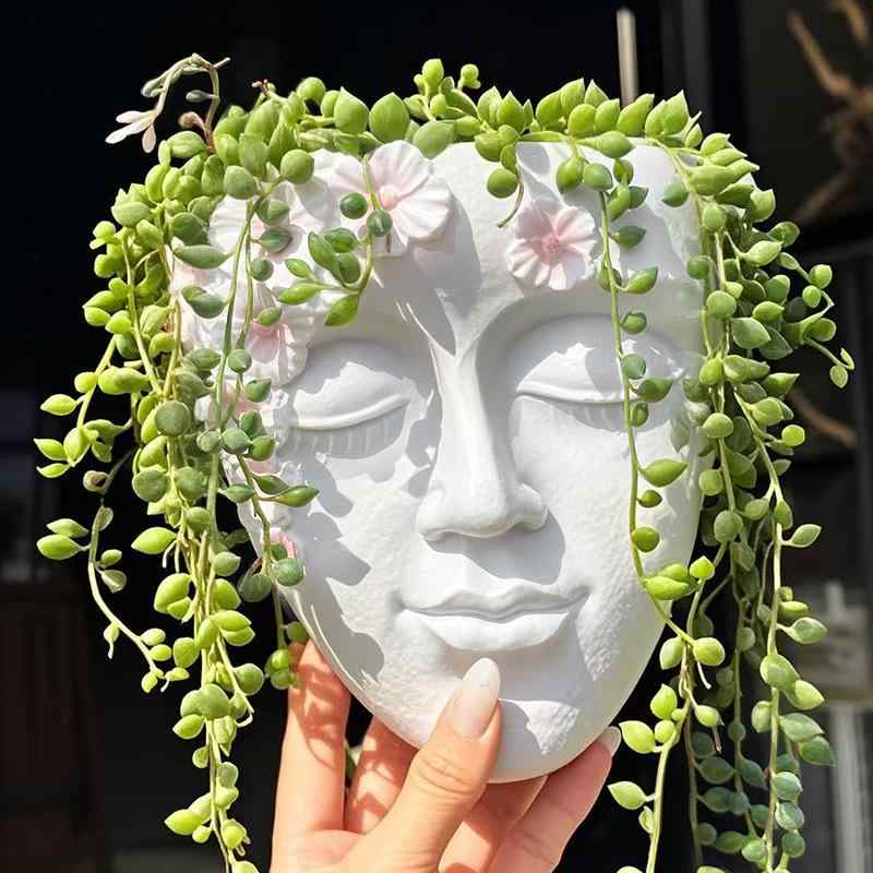 ・主な素材: 樹脂・スタイル: アメリカンカントリー・形状: 壁掛け式人面植木鉢・ギフトシーン: 結婚式、誕生日、生後1ヶ月祝い、旅行記念、卒業、引っ越し、パーティー、お見舞い・贈る相手: 後輩、カップル、夫婦、同僚、友人、目上の人、子供、...