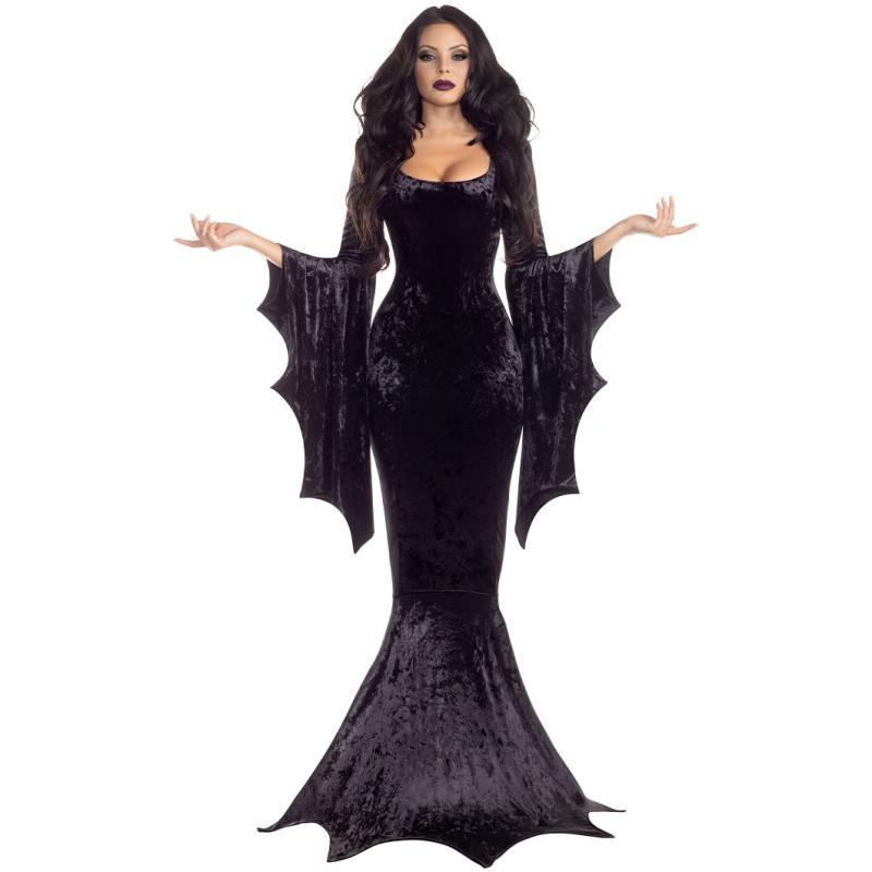・対象性別: 女性・主な素材: ベルベット・カラー展開: ブラック、深紅・サイズ展開: S、M、L、XL・対象年齢: 18-24歳・テーマ: 欧米ファンタジー・スタイル: 個性ストリート・用途: コスプレ