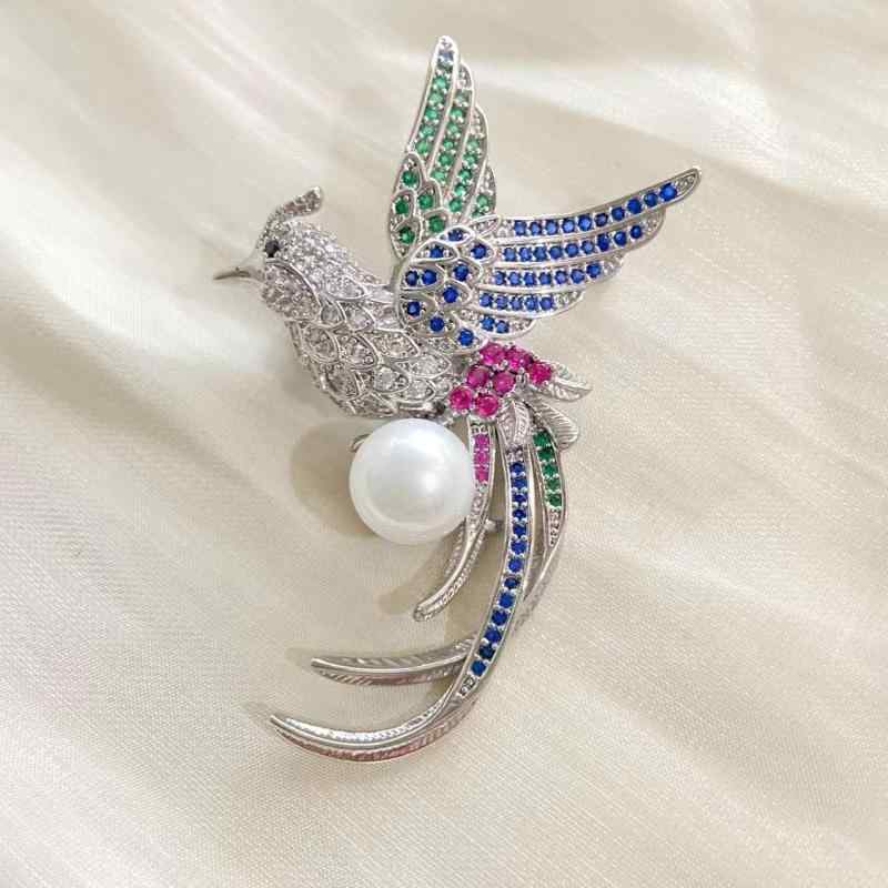 ・素材: 銅・形状: 動物・モチーフ: 鳥・スタイル: ファッション通勤・機能: 装飾、贈り物・対象: 男女・種類: ブローチ