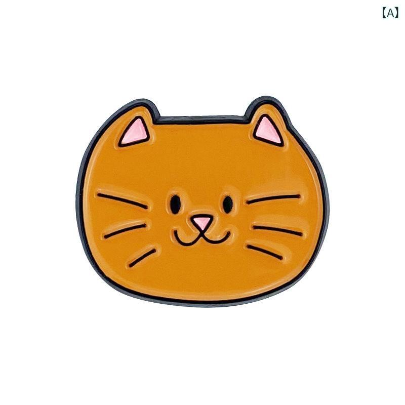 ・カテゴリ: 胸針・スタイル: 個性・素材: 亜鉛合金・形状: 動物・加工方法: 焼付塗装・流行要素: うさぎ、猫、きつね・機能: 装飾、記念、送礼・対象: 男女共用