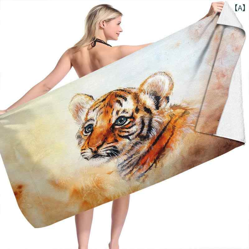 ・カテゴリ: 浴巾・主な素材: 超細繊維99%・重量: 200g-300g・サイズ: 75×150cm・糸仕様: 150D・柄: プリント