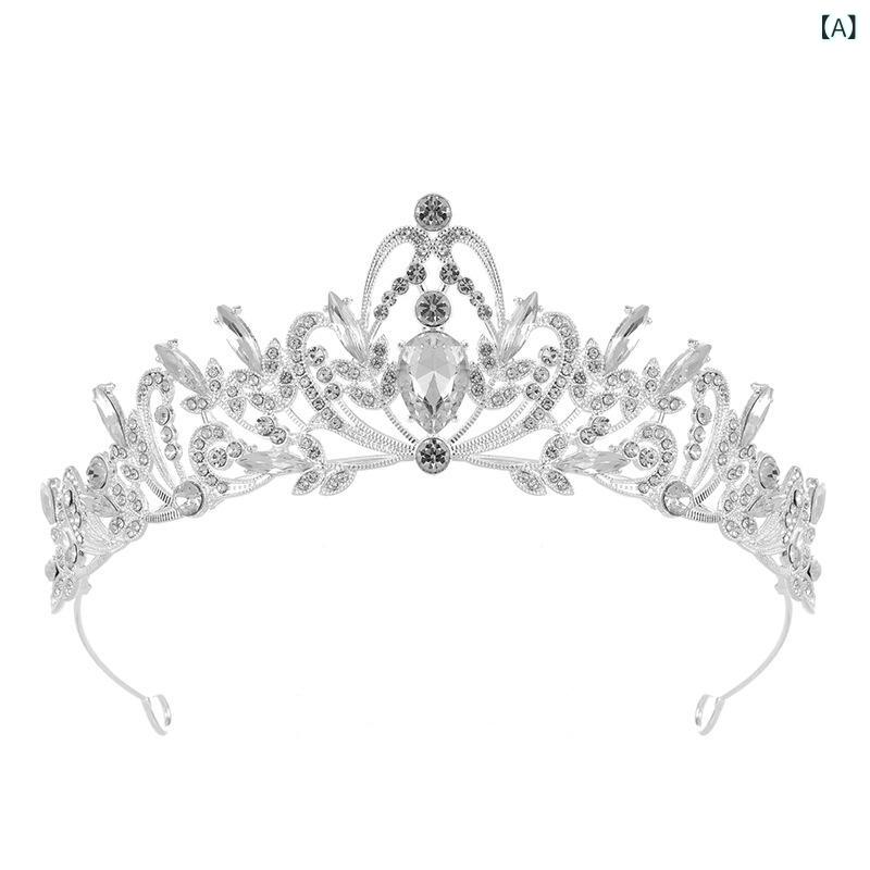 ・カテゴリ: ヘアアクセサリー・スタイル: 欧米風・対象: 女性・形状: ハート型・主な素材: 金属・水晶: 白水晶・加工: メッキ・カラー展開: ホワイト、ゴールド、ブラック