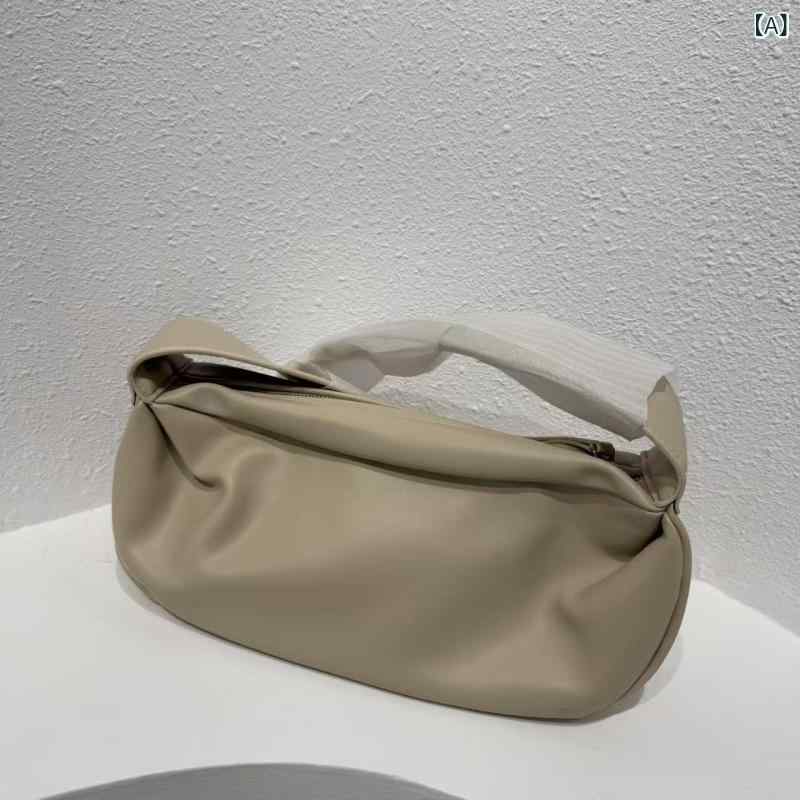 ・カラー展開: ホワイト、ワインレッド、ブラウン、コーヒーブラウン、シルバー・主な素材: PU・形状: 餃子型・サイズ: 中・装飾: ステッチ・裏地: PU・開閉方式: ジッパー・内部構造: 仕切りジッパー袋・硬度: ソフト・肩紐本数: 1...