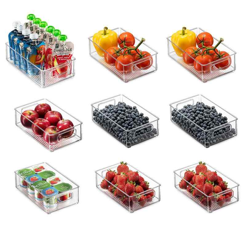 ・カテゴリ: 冷蔵庫収納ボックス・スタイル: モダンシンプル・主な素材: プラスチック・素材: PET・重量: 2.6kg・使用シーン: リビング、寝室、書斎、ダイニング、キッチン、テーブル上、洗面所・収納対象: 雑誌、文具、スマホ、ティッ...