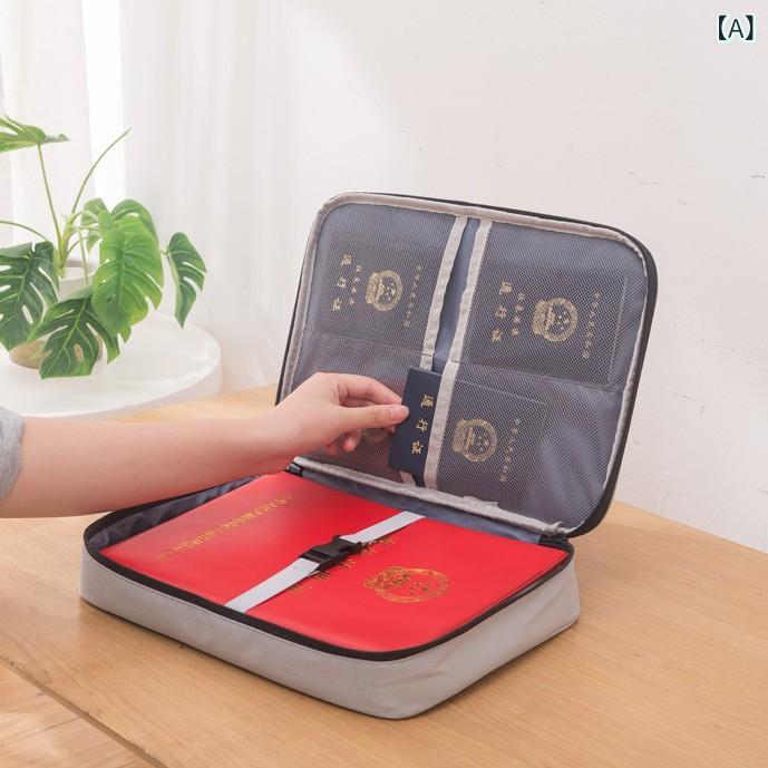 ・形状: 手提げ式・主な素材: オックスフォード布・機能: 防水・収納シーン: 旅行収納、机上収納、寝室収納・対象: ポストカード・スタイル: モダンシンプル・カラー展開: グレー親子包、グレー二層無ロック、グレー二層有ロック、紺三層無ロッ...
