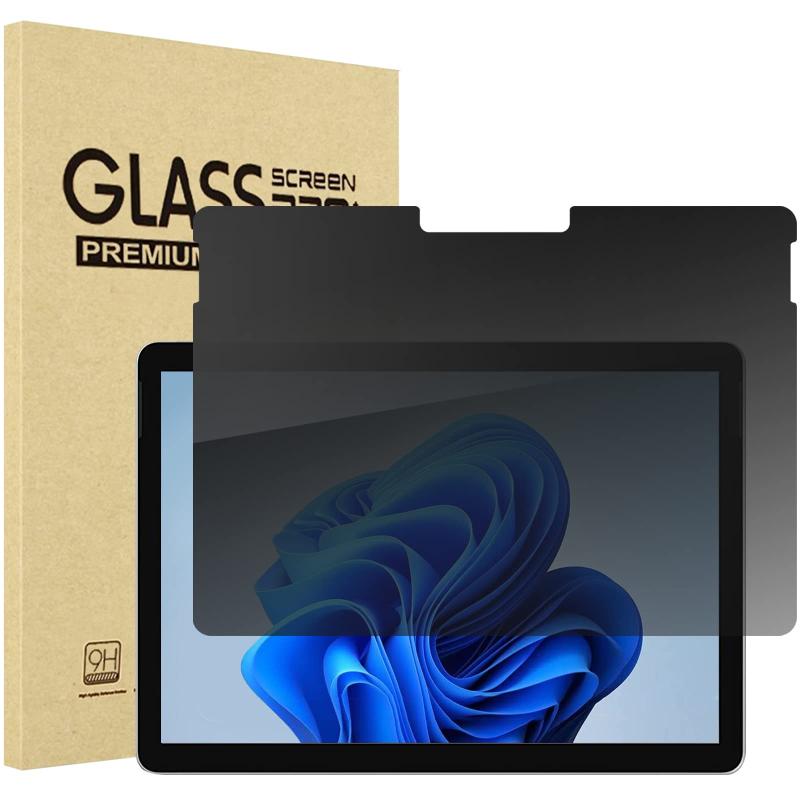 ProCase Surface Go 第三世代 10.5" 2021/ Surface Go 第二世代 10.5" 2020/ Surface Go 10" 2018 覗き見防止フィルム 強化ガラス 画面保護フ...