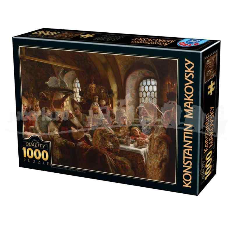 1000ピース ジグソーパズル D-Toys・75680-MA01 Konstantin Makovsky : A Boyar Wedding Feast 47×68cmピース数:　1000ピース完成サイズ:　47 × 68 cm対応フレー...