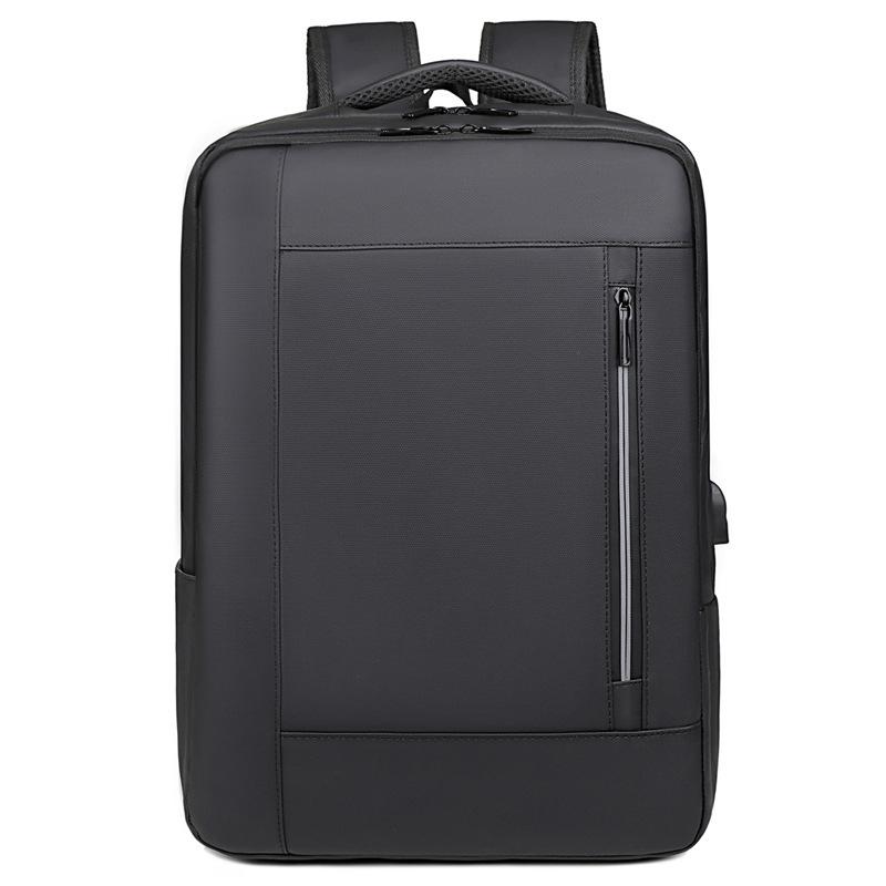 ・機能: USBポート、防水、耐摩耗、負担軽減、収納可能・素材: PU・カラー展開: ブラック、グレー・スタイル: ビジネスエリート・収納可能PCサイズ: 15インチ・柄: 無地・裏地素材: ポリエステル・流行要素: 縫い糸・対象性別: 男女兼用