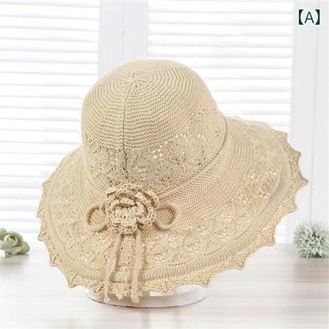 ・カテゴリ: 日よけ帽・帽頂スタイル: 丸頂・つばスタイル: 大つば・カラー展開: ベージュ、カーキ、ライトピンク、グレー、ダークネイビー・機能: 防UV、通気性、日よけ・主素材: アクリル96%以上・スタイル: 韓国風・スタイル分類: 爽...