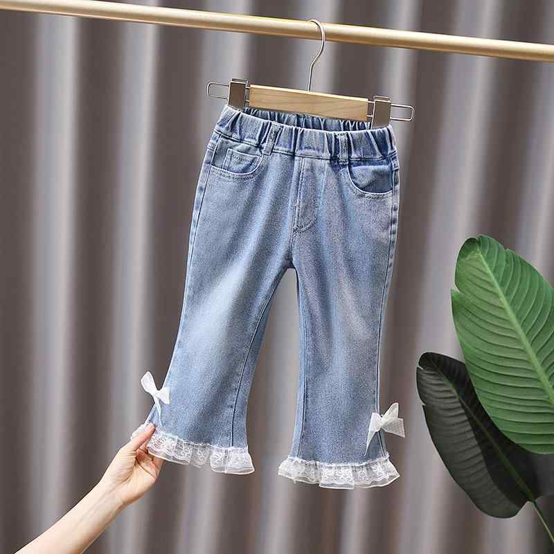 ・カテゴリ: 子供用パンツ・スタイル: カジュアル・主な素材: 綿 80%・パンツ丈: 長ズボン・対象年齢: 3〜8歳・デザイン: ジーパン・カラー展開: 金星月亮、パンツ裾レース、パンツ中央フリンジ、ウエストベアパッチ、パンツ裾ピンクボタ...