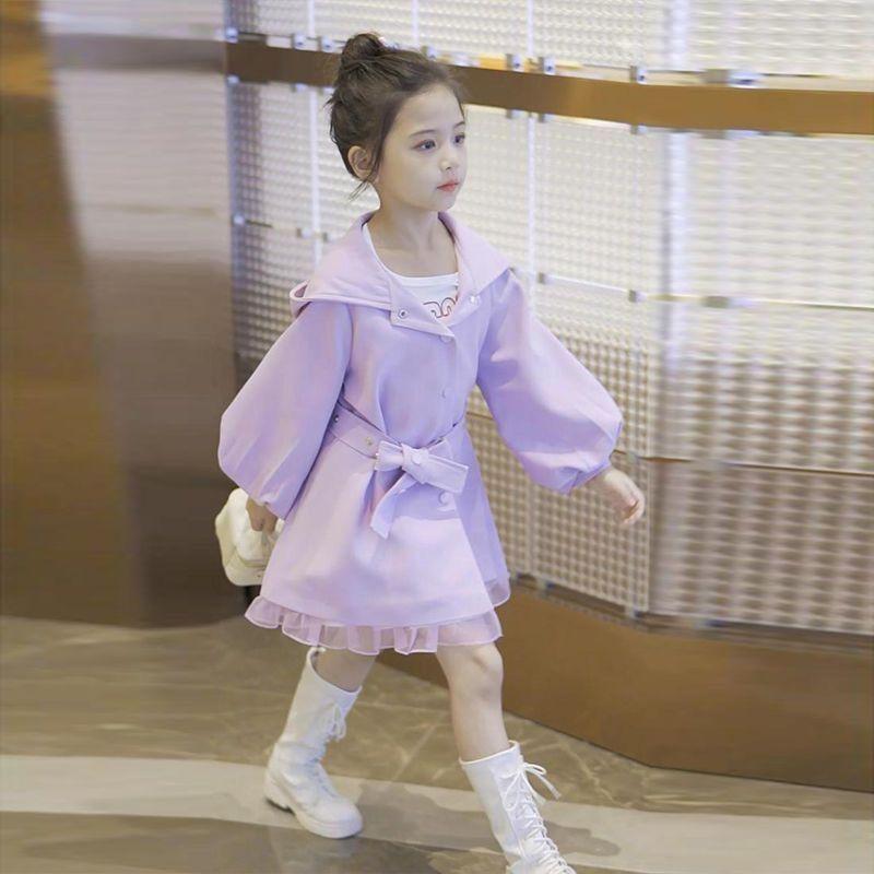 ・性別: 幼児（女の子）・サイズ目安: 新生児（0〜1歳、身長80cm以下）・ネックライン: フード付き・スタイル: 韓国風・柄: キャラクター、アニメ風・主な素材: 綿・カラー展開: パープル、ピンク・サイズ展開: 110、120、130...