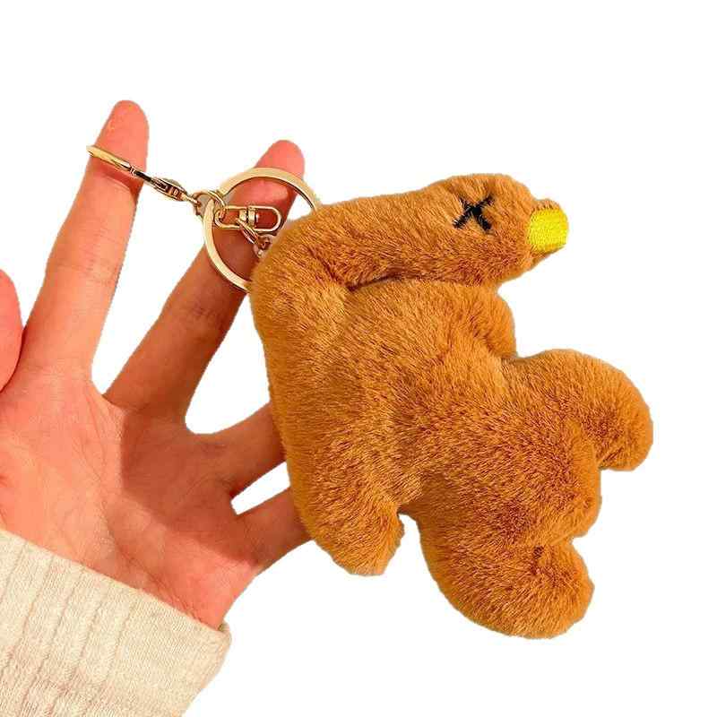・製法: 半業・カラー展開: アイボリー、ブラウン、ホワイト、ピンク、パープル、イエロー、ブルー・スタイル: シンプル・デザイン: 車載用吊り下げ飾り・柄: アヒル・デザイン要素: キツネ、動物・スタイル分類: ファッション通勤