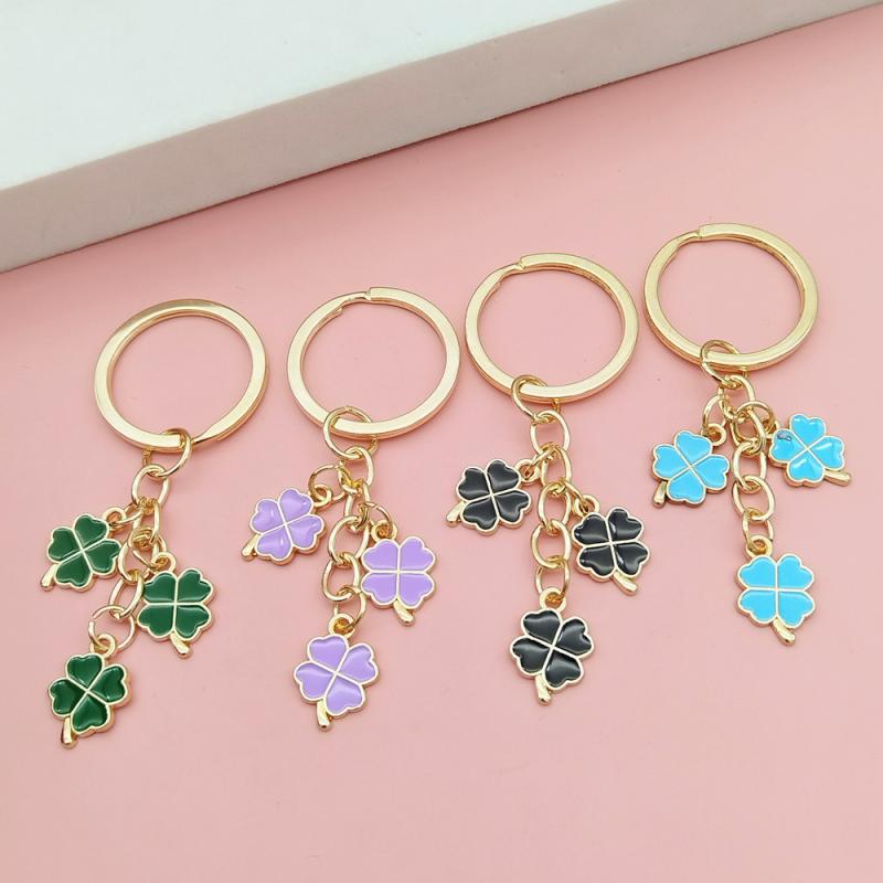 ・加工: 電鍍・素材: 合金・カラー展開: 四葉草-ブルー、四葉草-パープル、四葉草-ピンク、四葉草-ホワイト、四葉草-グリーン、四葉草-レッド、四葉草-ブラック・スタイル: オリジナルデザイン・デザイン: キーホルダー・チャーム素材: 合...