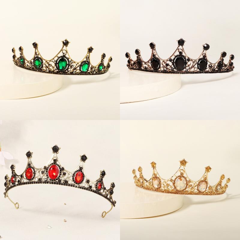 ・カテゴリ: ヘッドドレス・スタイル: プリンセス風・対象: レディース・デザイン: クラウン・主な素材: 合金・加工技術: 電気メッキ・ストーンの種類: クリスタル・おすすめのギフトシーン: 結婚式、誕生日、旅行記念、祝日、新築祝い、展示...