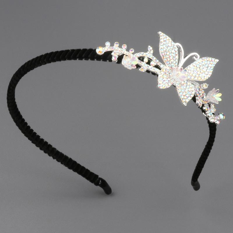 ・カテゴリ: ヘッドドレス・主な素材: 人造クリスタル・加工技術: り・カラー展開: ベルベットフルジルコニアビッグバタフライカチューシャ・モチーフ: 蝶・スタイル: レトロ、文芸レトロ・対象: レディース