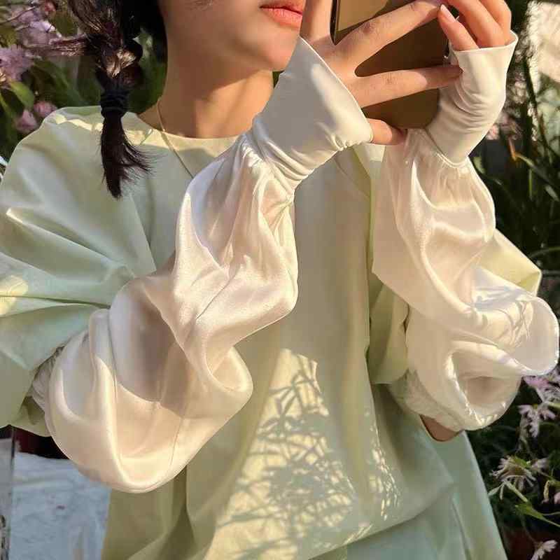 ・スタイル: ミニマル・カラー展開: スカイブルー、フレッシュグリーン、アイボリー、ライトピンク、バイオレット、ライトグレー、ベージュ、ブラック・サイズ展開: フリーサイズ・スタイル分類: ファッション・通勤