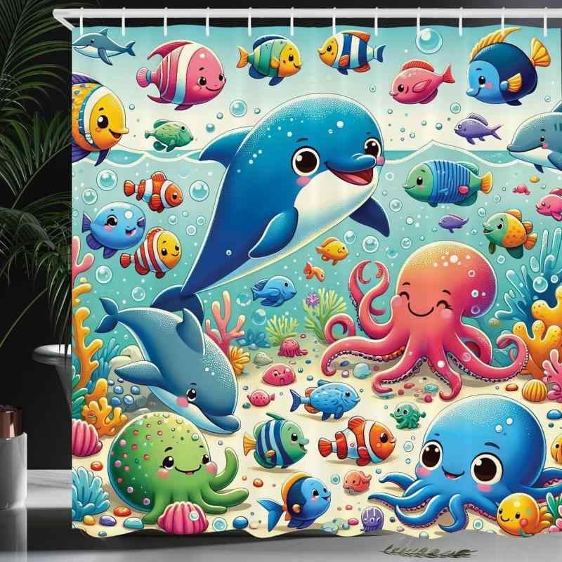 ・カテゴリ: シャワーカーテン・主な素材: 防水ポリエステル（90g）・サイズ展開: 90x180cm、120x180cm、150x180cm、165x180cm、180x180cm、180x200cm、150x200cm、220x180c...