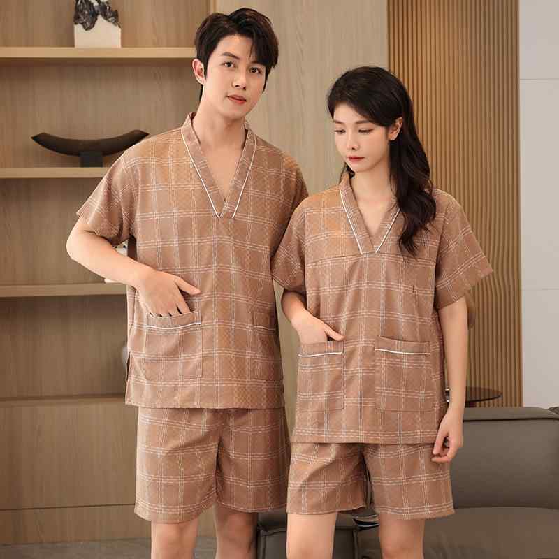 ・素材: 綿 95%以上・対象: 男女兼用・カラー展開: 浅棕色（レディース）、浅棕色（メンズ）、ピンク（レディース）、深棕色（メンズ）、レッド（レディース）、レッド（メンズ）・サイズ展開: XL、2XL、3XL、4XL・ボトムス丈: ショ...