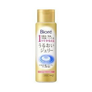 ビオレ うるおいジェリー とてもしっとり 商品説明 『ビオレ うるおいジェリー とてもしっとり』 ◆洗顔後の「化粧水」「乳液」「美容液」「パック」がこれ1本で完了！1本4役の化粧水です。 ◆なじませる感触が、するんっと変わる！これが浸透＆パ...