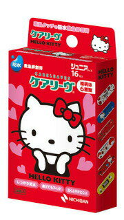 ケアリーヴ キャラクター ハローキティ ジュニアサイズ 16枚入×200個 商品説明 『ケアリーヴ キャラクター ハローキティ ジュニアサイズ 16枚入』 防水・防菌・透湿フィルムの採用で水の侵入をシャットアウトするキャラクター絆創膏です。...