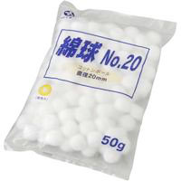 綿球 NO.20 直径20mm 50g 商品説明 『綿球 NO.20 直径20mm 50g 』 医療脱脂綿を使用した綿球です。 【綿球 NO.20 直径20mm 50g 　詳細】 原材料など 商品名 綿球 NO.20 直径20mm 50g ...