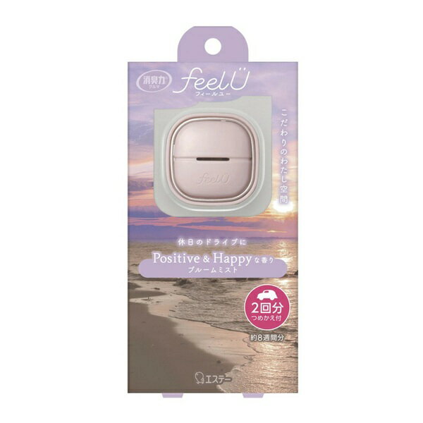 エステー 消臭力 クルマ用 フィールユー クリップタイプ ブルームミスト 商品説明 『エステー 消臭力 クルマ用 フィールユー クリップタイプ ブルームミスト』 エアコンに取りつけるだけで上質な香りが車内にひろがります。 ●Positive...