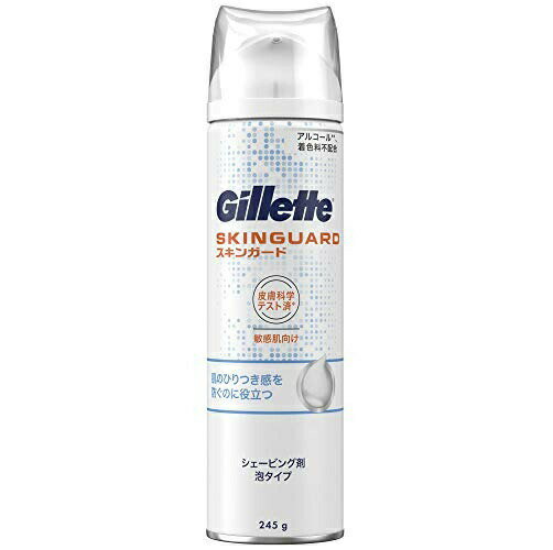 ジレット スキンガード シェービングフォーム 商品説明 『ジレット スキンガード シェービングフォーム』 ◆肌にやさしい泡タイプのシェービング剤です！ ◆アロエ配合でアルコール、着色料不配合。（*エチルアルコール） ◆カミソリの滑りを良くし...