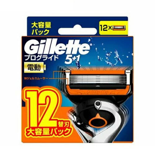 P&G ジレット プログライド 電動タイプ 替刃 商品説明 『P&G ジレット プログライド 電動タイプ 替刃』 ◆ジレットプログライド5+1電動タイプ。替刃大容量パック12コ入 ◆すべてのプログライド、フュージョン、スキンガードのホルダー...