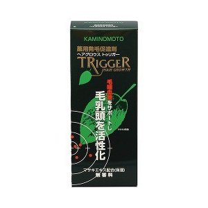 薬用発毛促進剤 ヘアグロウス トゥリガー 無香料 180ml 商品説明 『薬用発毛促進剤 ヘアグロウス トゥリガー 無香料 180ml』 ●ヘアグロウス トゥリガーは、毛髪の発毛・生育に欠かせない毛根周囲や毛乳頭の毛細血管網をサポートして発...