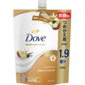 ダヴ ボディソープ シアバター＆バニラ ボディウォッシュ 詰め替え 大容量 商品説明 『ダヴ ボディソープ シアバター＆バニラ ボディウォッシュ 詰め替え 大容量』 ◆濃厚しっとり肌に。 ◆お子様の1人洗いにも！ダヴはうるおいを守りながら肌...