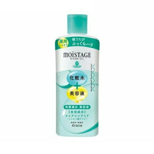 クラシエ モイスタージュ 薬用 エッセンスローション しっとり 商品説明 『クラシエ モイスタージュ 薬用 エッセンスローション しっとり』 ◆使うたびふっくらハリ肌へ導く「化粧水+美容液」の薬用ローション ◆うるおいを抱えこむ角層補水美容...