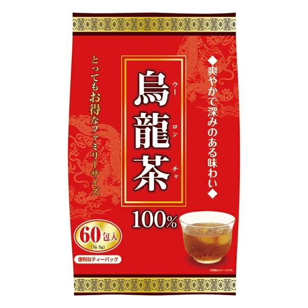 烏龍茶　60包 商品説明 「烏龍茶　60包」 本品は、中国福建省産一級茶葉を100%使用し、焙煎した烏龍茶です。 油っこい料理の後や毎日のティータイムなどにおすすめです。 【烏龍茶　60包　詳細】 原材料など 商品名 烏龍茶　60包 原材料...