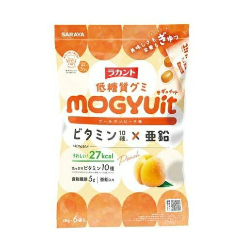 サラヤ ラカント低糖質グミ MOGYUit ゴールデンピーチ味 商品説明 『サラヤ ラカント低糖質グミ MOGYUit ゴールデンピーチ味』 ◆ラカントの甘さで低糖質に仕上げ、栄養も摂れるグミ。※低糖質は食・楽・健康協会の基準に沿って表示を...