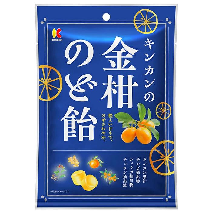 キンカン キンカンの金柑のど飴 80g 商品説明 『キンカン キンカンの金柑のど飴 80g』 ビタミンCが豊富なキンカン。 のどに良いといわれているチンピ。 からだを温めるといわれているショウガ。 そして、口内環境に良いといわれているチョウ...