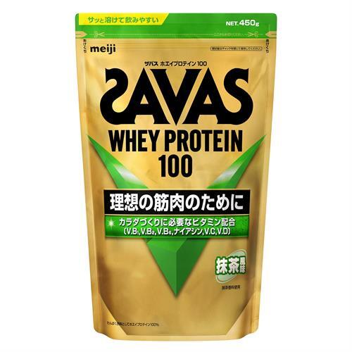 明治　ザバス ホエイプロテイン100 抹茶風味 450g 商品説明 『明治　ザバス ホエイプロテイン100 抹茶風味 450g』 ●たんぱく原料として、吸収の良い「ホエイプロテイン」を100％使用しています。トレーニング直後などのプロテイン...