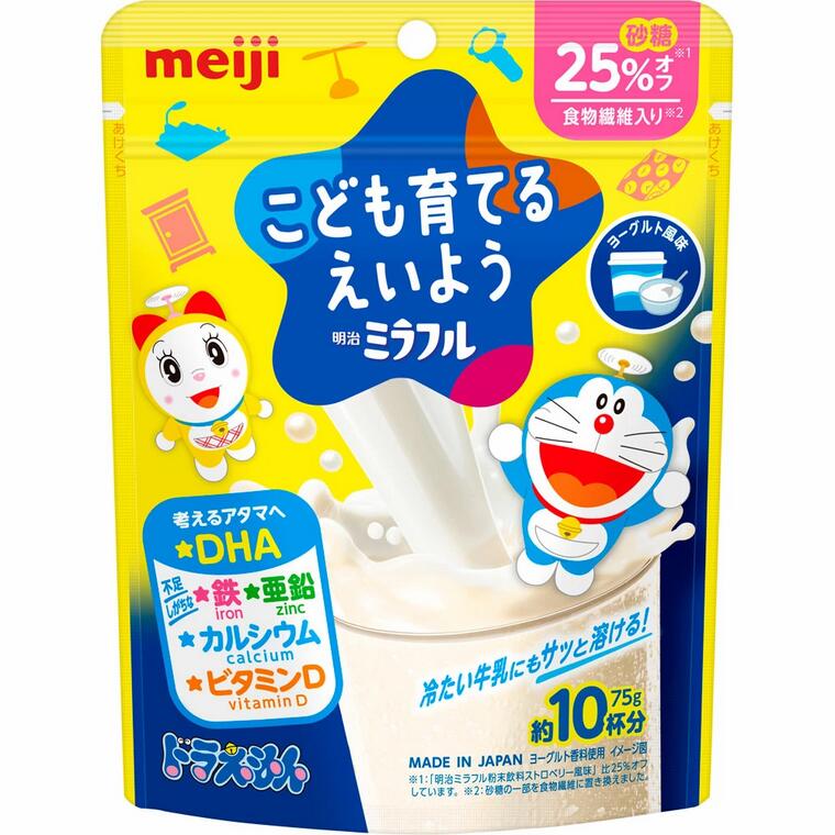 明治ミラフル 粉末飲料 ヨーグルト風味 商品説明 『明治ミラフル 粉末飲料 ヨーグルト風味』 ◆「明治ミラフル粉末飲料ストロベリー風味」から砂糖を25％オフした、すっきりしたおいしい「ヨーグルト風味」の牛乳に溶かして飲むおいしい粉末飲料 ◆...
